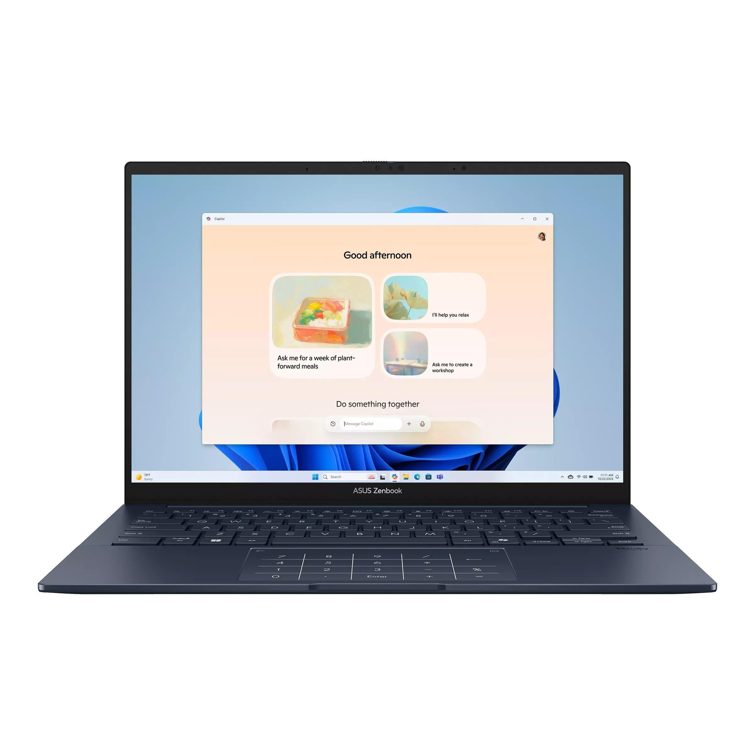 Ноутбук Asus Zenbook 14 UX3405CA 14" (2880x1800) OLED, Core Ultra 7 ...
